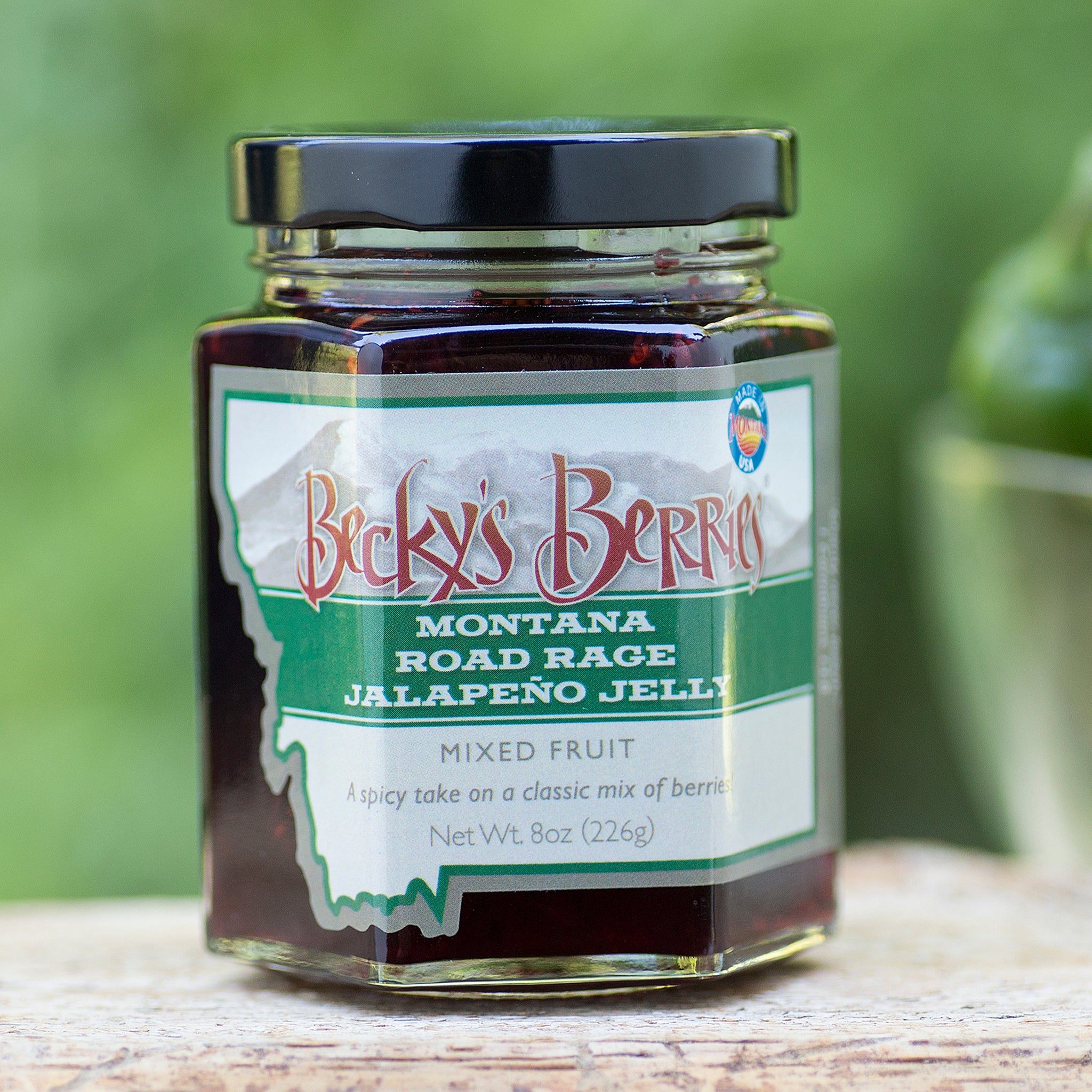Montana Road Rage Jalapeno Pepper Jelly – Becky's Berries Jams & Jellies